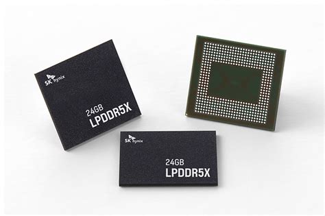 Sk하이닉스 모바일용 D램 ‘lpddr5x 24gb 패키지 양산 개시