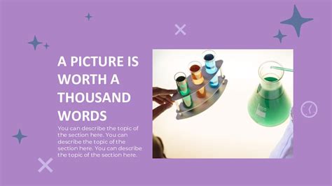 Experimental Course Ppt For Purple Middle School Powerpoint Templeteppt Free Download