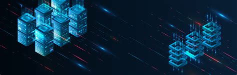 서버 또는 호스팅이 있는 데이터 센터를 위한 기술 개념입니다 이진 코드 구조입니다 빅 데이터 스트림 추상 적 등대 정보 창고