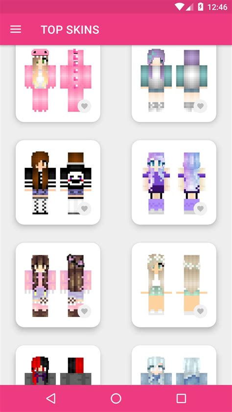 Girls Skins For Minecraft Pe Apk For Android Download
