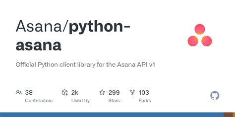 GitHub Asana Python Asana Official Python Client Library For The Asana API V