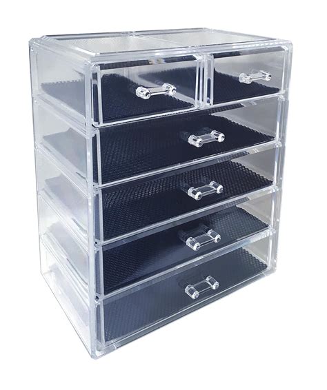 Best 10′ Wide Stackable Cosmetic Storage And Makeup Palette Organizer