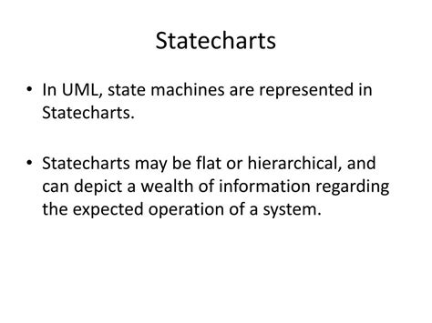 Ppt Finite State Machines And Statecharts Powerpoint Presentation