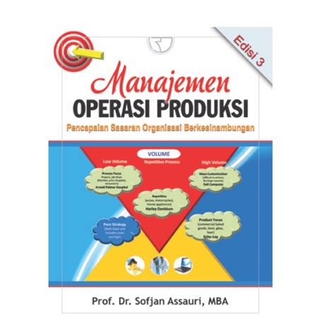 Jual Buku Manajemen Operasi Produksi Shopee Indonesia