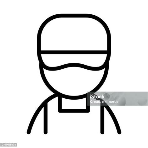 백 패커 아이콘 얇은 선 스타일 벡터 일러스트 레이 션 그래픽 디자인 고립 색상에 대한 스톡 벡터 아트 및 기타 이미지 고립 색상 관광 관광객 Istock