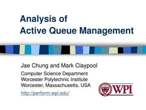 Ppt Analysis Of Active Queue Management Powerpoint Presentation Free
