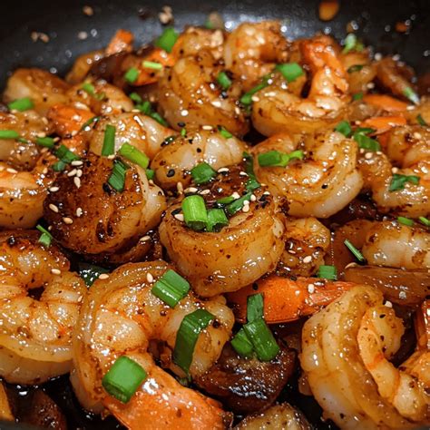 Easy Honey Soy Shrimp Skillet With A Delicious Juicy Flavor Boost