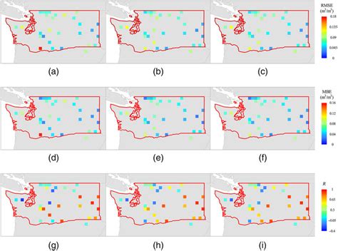 Rmse Mbe And R Analysis Of Data Assimilation Results And In Situ Download Scientific Diagram