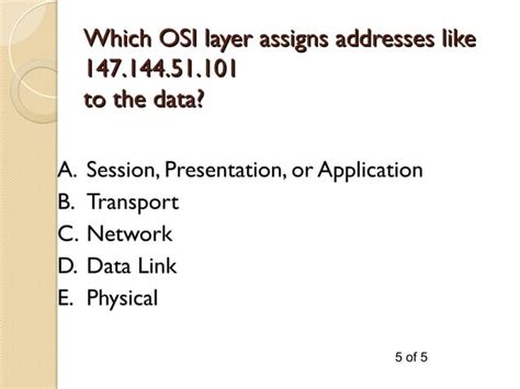 Open System Interconnection In Computer Network Ppt