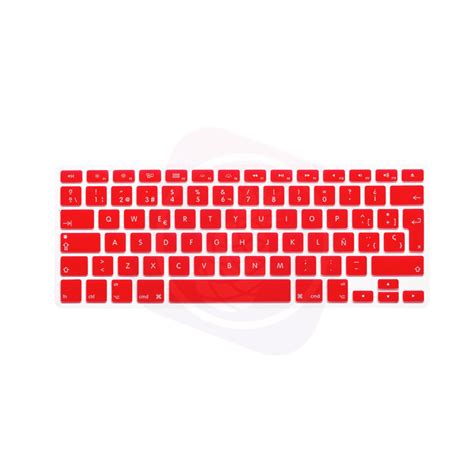 Protector Teclado Macbook Rojo Pineapplestore