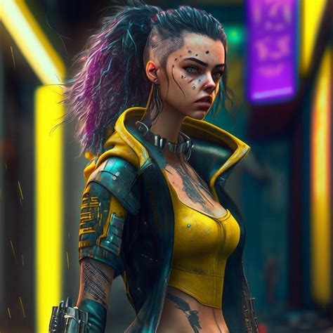 Cyberpunk 2077 Girl By Pickgameru On Deviantart