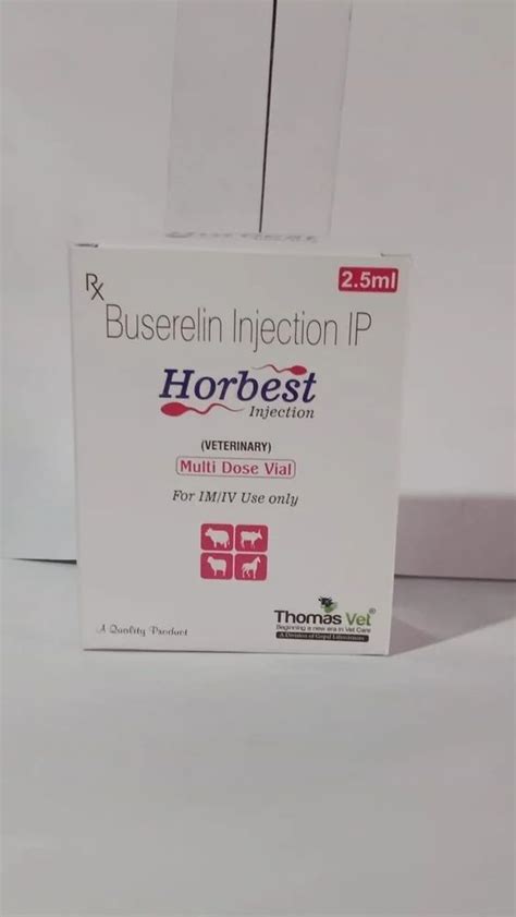 Buserelin Injection Ip At ₹ 199 Piece In Sas Nagar Id 2853056594973