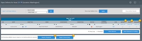 Open Defects Zonar Systems Support