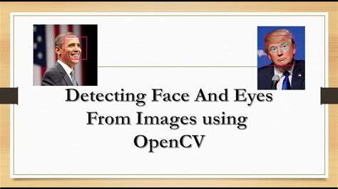Face And Eye Detection From Images Using Haar Cascade Classifier Youtube