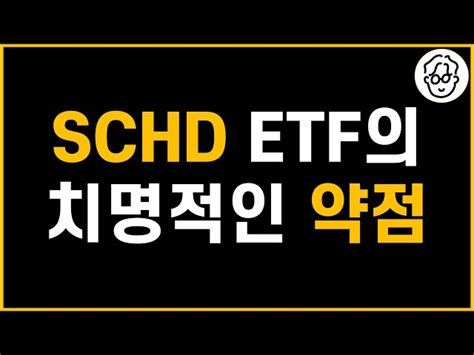 3년 간 월적립 매수하면서 깨달은 SCHD의 치명적인 약점