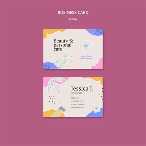 아름다움 템플릿 디자인 무료 Psd 파일