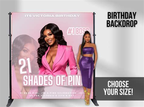 Birthday Backdrop Photo Step Repeat Edtable Backdrop Photo Step And Funeral Program Templates