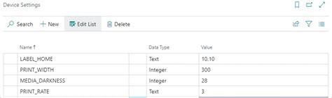 Create A New Price Labelmatrix Template Navipartner