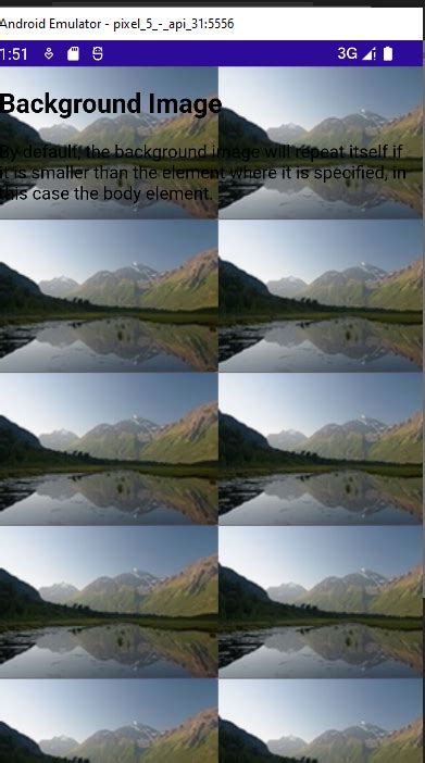 Maui Webview Is Not Displaying Body Background Image · Issue 4733