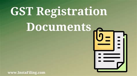 GST Registration Documents Complete Guide