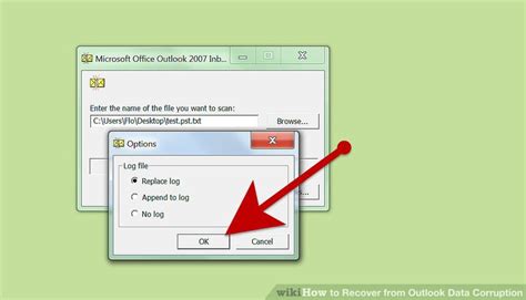 how to recover from outlook data corruption 6 steps