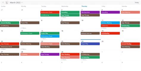 WinUI Scheduler Event Calendar Control Syncfusion