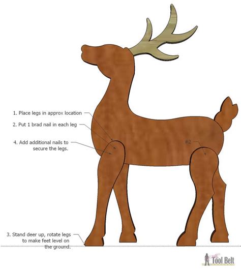 Woodworking Deer Patterns