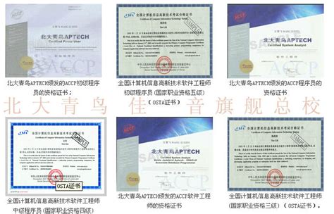 北大青鸟证书图册 360百科