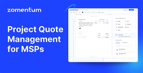 Complete Guide To Project Quote Management For Msps