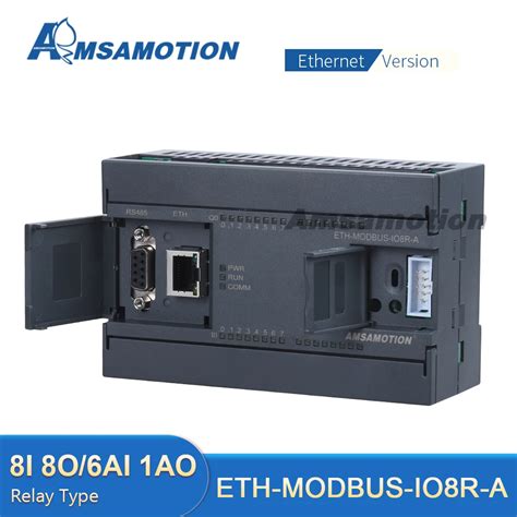 Eth Modbus Io8r A Tcp Rtu 8 Way Relay Ethernet Module 8i 8o 6ai 2ao