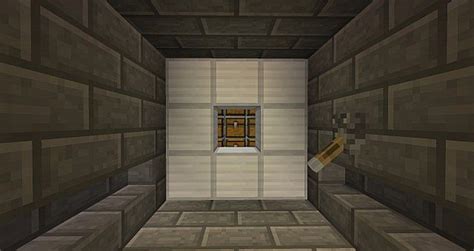 Minecraft Pistone Redstone Door My Very First Redstone Creation Minecraft Map