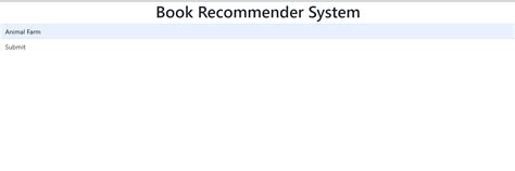 github nahushhh book recommender system