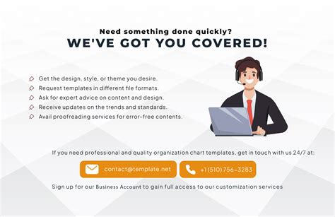 Editable Organization Chart Template In Word PDF Download Template Net