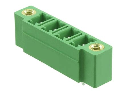 5 08mm Female Pluggable Terminal Block Straight Pin With Fixed Hole KLS Connector