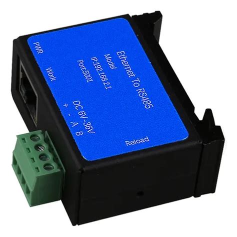 Servidor De Porta Serial Rs485 Para Ethernet Modbus Frete grátis