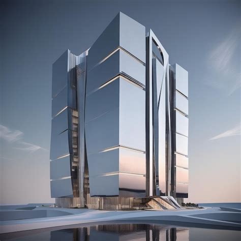 A Vision Of Modern Architecture Premium Ai Generated Image