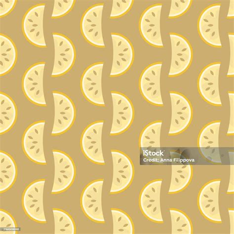 기하학적 미니멀리즘 스타일의 추상적인 멜론 조각이 있는 패턴 카드 라벨 섬유 직물 종이에 대한 완벽한 인쇄 손으로 그린 벡터