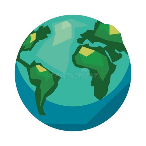 Planeta Tierra Ilustraci N Del Vector Ilustraci N De Correspondencia