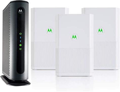 Buy Motorola Mh7023 Mesh 3 Pack Mb8600 Cable Modem Approved For