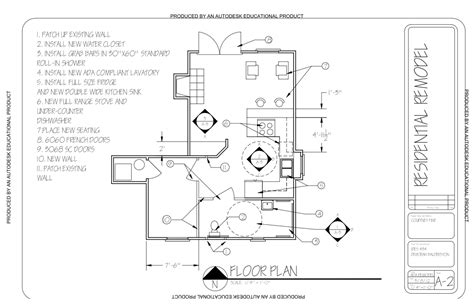 Construction Documents Interior Design Portfolio
