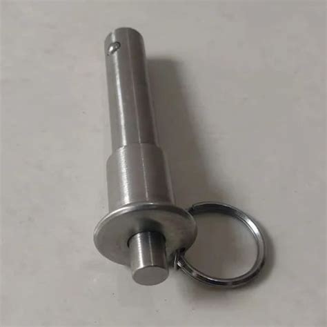 10 Mm Silver Push Button Handle Ball Lock Pins At ₹ 900 Piece In Vadodara Id 2851909943112