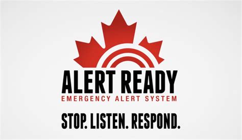Test Of Canadas Public Alerting System Alert Ready Happening Today