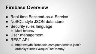 Firebase Golang Binding PPT