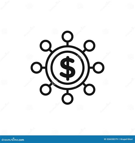 Hedge Fund Vector Infographic In Minimal Outline Style Royalty Free