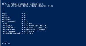 Find Powershell Script Execution Time With Measure Command Sharepoint Diary
