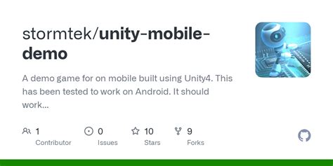 github stormtek unity mobile demo a demo game for on mobile built using unity4 this has been