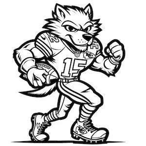 Nfl Mascots Coloring Pages 2025