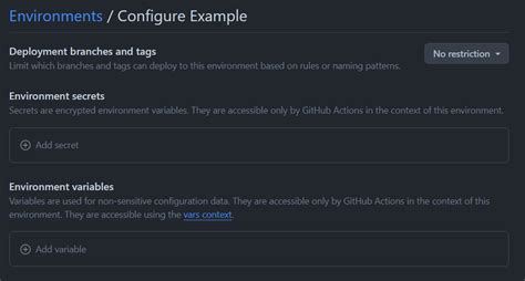 How To Use Environment Secrets Or Variables In Github Actions