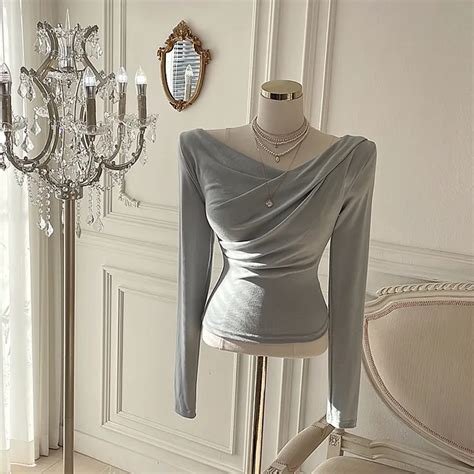 핏라인 예술~넘 예쁨💜 에이미 오프숄더 셔링티 결혼식 하객룩 데이트룩 파티룩 오피스룩 브라이덜샤워 셀프웨딩 웨딩촬영