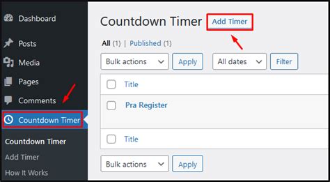 Cara Membuat Countdown Timer Pada Wordpress Hostdataid